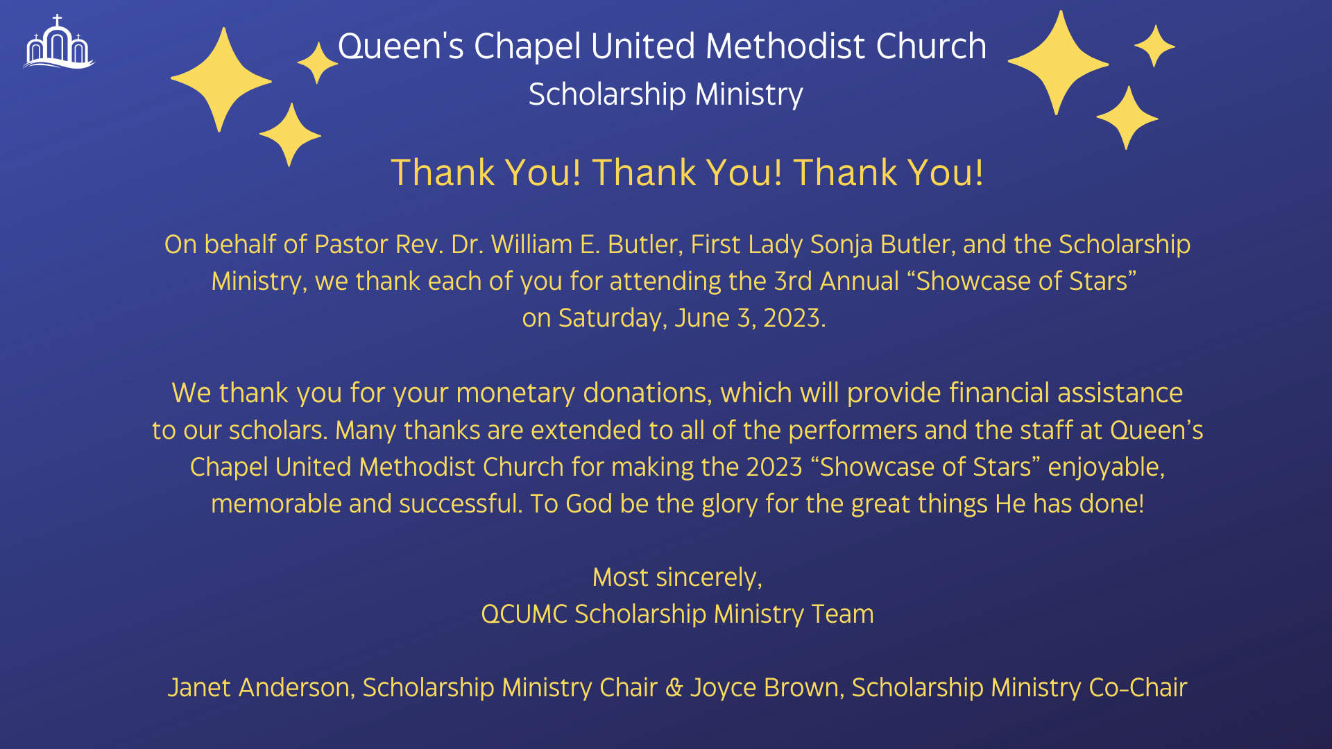 Queen's Chapel United Methodist Church – We're Becoming Kingdom Focused ...